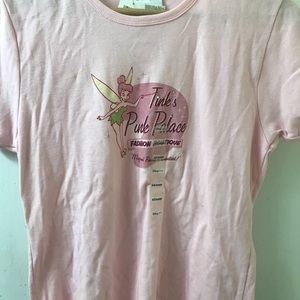 Disney | Tops | Perfectly Pink Tink Tshirt | Poshmark